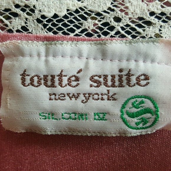 Toute Suite New York | Intimates & Sleepwear | Vintage Toute Suite ...